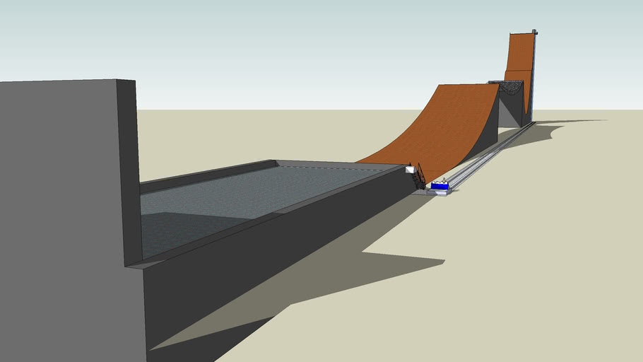 huge skate ramp | 3D Warehouse