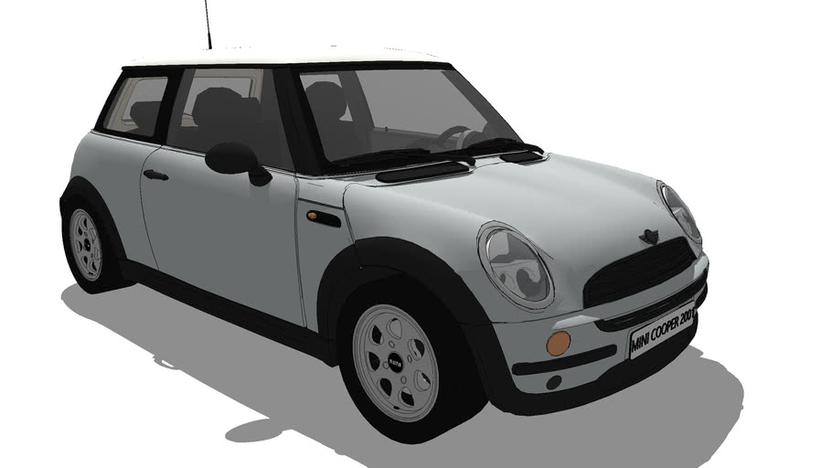 MINI COOPER ONE 2001 BASIC MODEL | 3D Warehouse