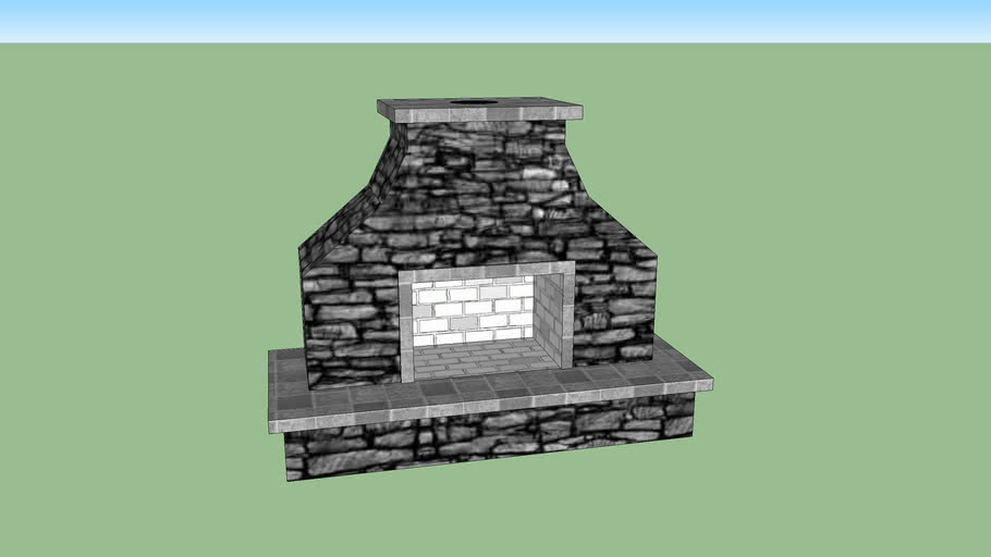 Fireplace-Sample 4 | 3D Warehouse