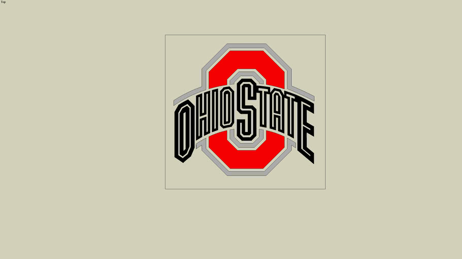 The Ohio State U. logo | 3D Warehouse