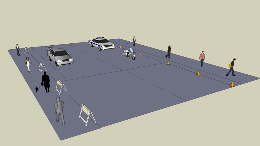 road/sidewalk | 3D Warehouse