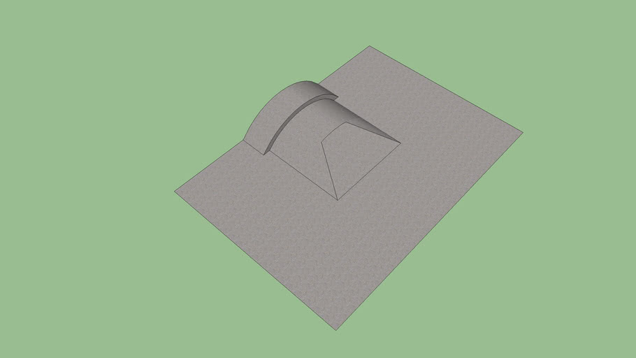 Curved 'Pyramid' Ramp | 3D Warehouse