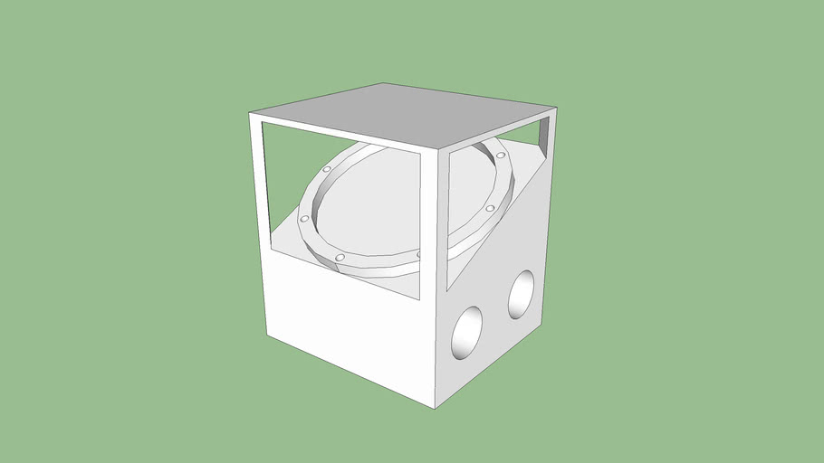 Speaker Box With Shelf | 3D Warehouse