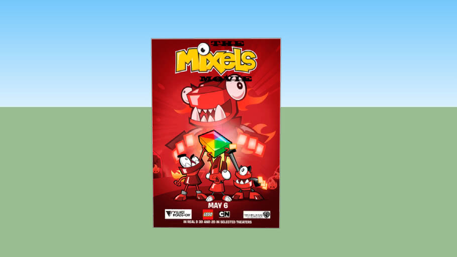 The Mixels Movie - Final One Sheet Movie Poster 27X40 Double Sided ...