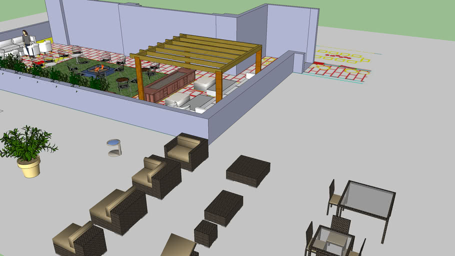 Terrace 11112222 | 3D Warehouse