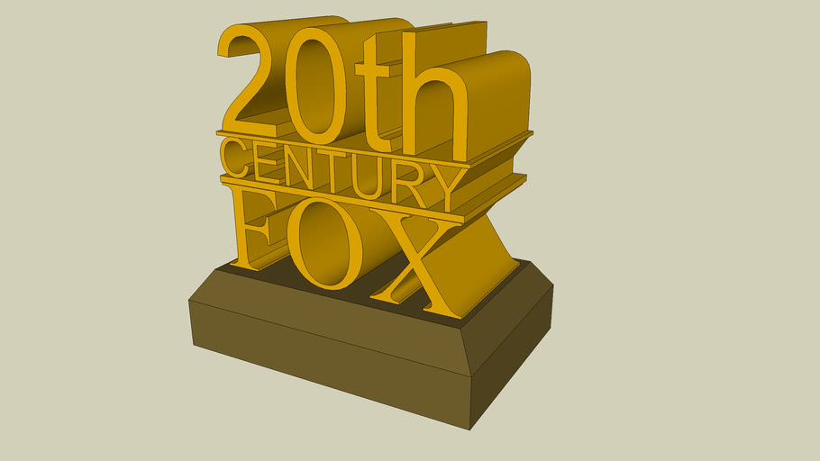 20th Century Fox Logo | 3D Warehouse