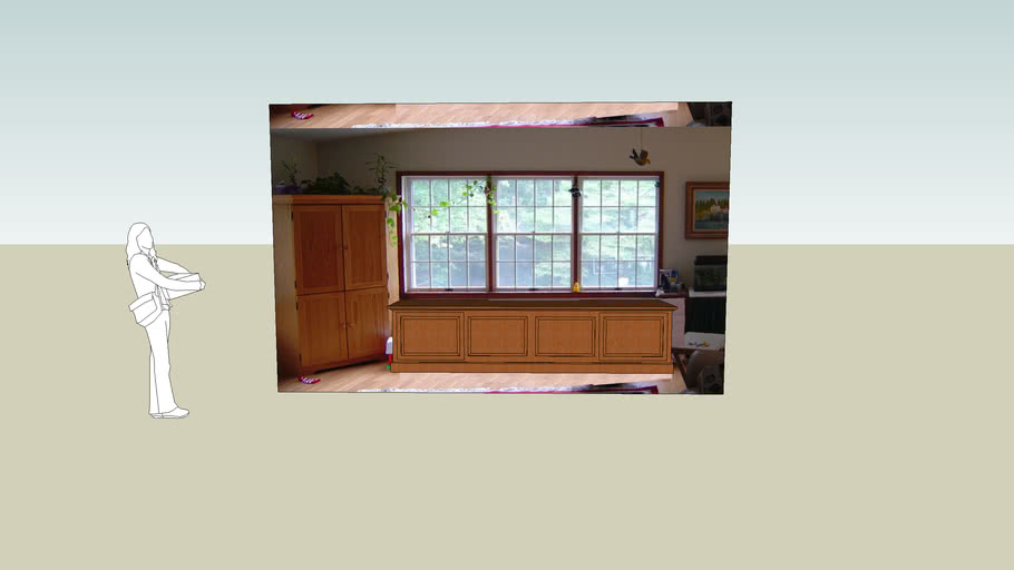 Helena window seat | 3D Warehouse