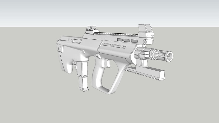 AUG smg - Call of Duty Modern Warfare (2019) | 3D Warehouse