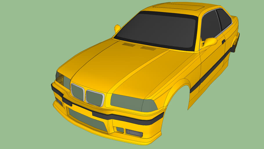 Bmw e36 3d model