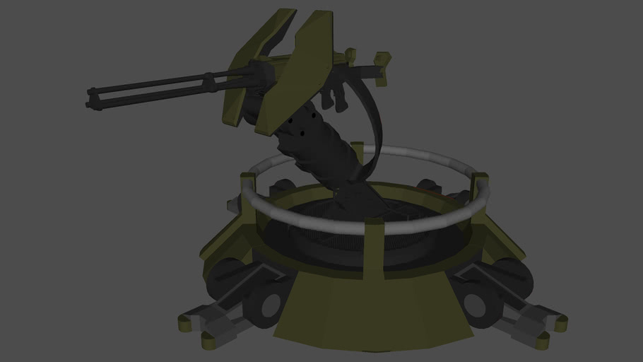 Warthog Turret (Stationary) | 3D Warehouse