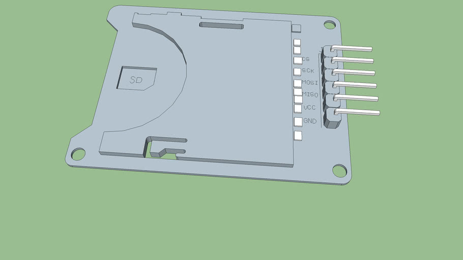 Microsd Module | 3D Warehouse