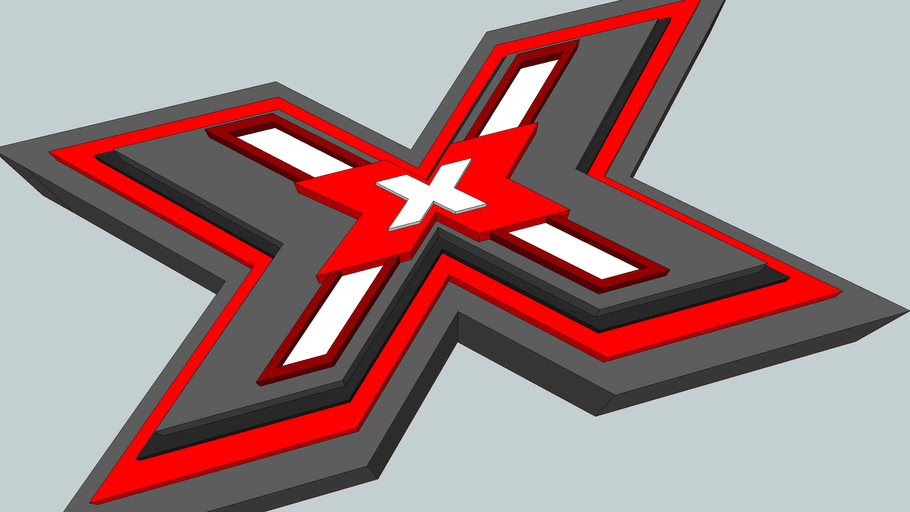 X Factor Logo X | 3D Warehouse