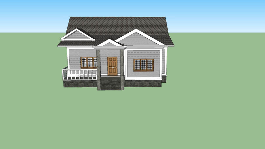 Cottage House | 3D Warehouse
