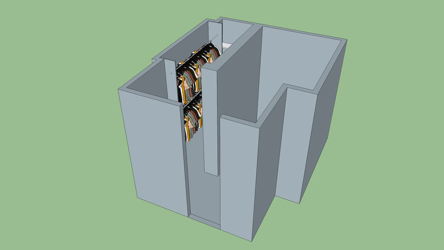 temporary cupboard | 3D Warehouse