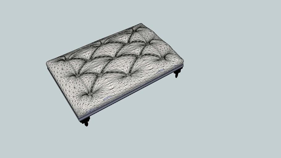 classic bench | 3D Warehouse