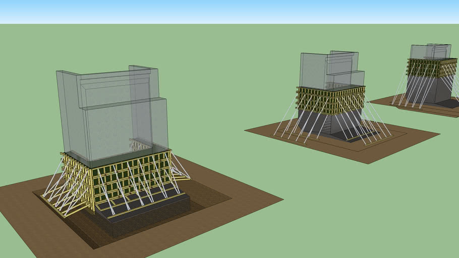 bekisting abutment | 3D Warehouse
