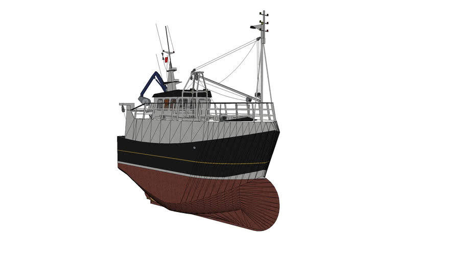 Twin Rig Trawler | 3D Warehouse