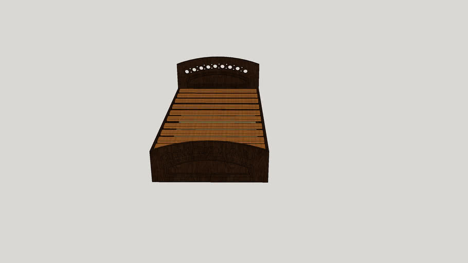 wooden classic Bed | 3D Warehouse