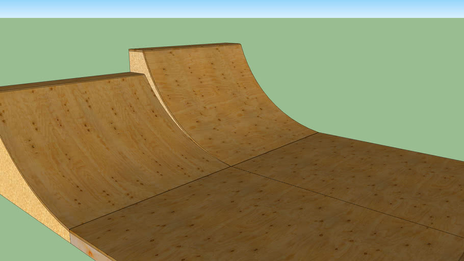 Double Half-Pipe | 3D Warehouse