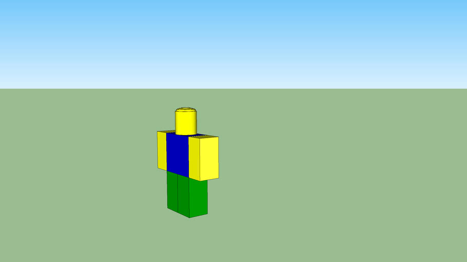 Robloxian Noob | 3D Warehouse