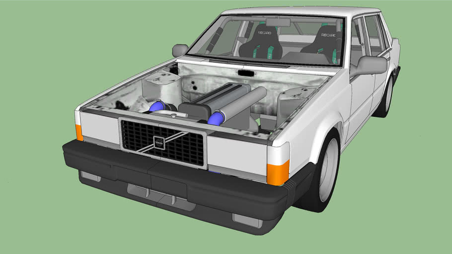 VOLVO 740 custom 3 | 3D Warehouse
