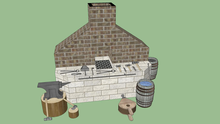 Fireplace_Forge | 3D Warehouse