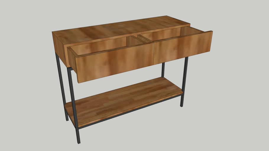 CONSOLE TABLE | 3D Warehouse