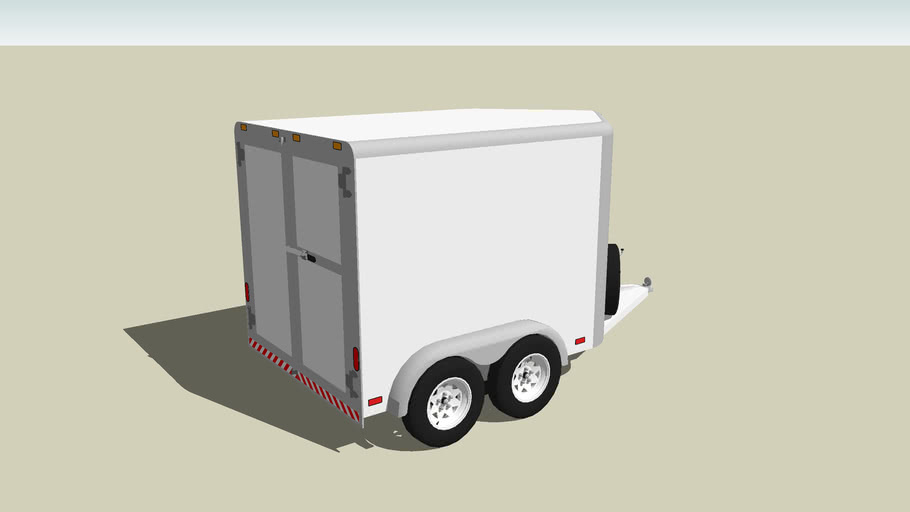 Enclosed Trailer | 3D Warehouse