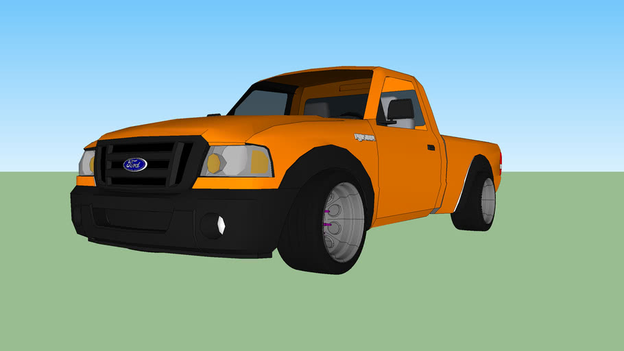 Stanced Ford Ranger | 3D Warehouse