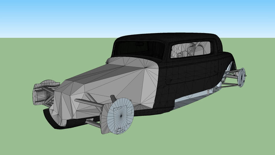 2017 Beck Kustoms F132 Hot Rod Base Carbon | 3D Warehouse