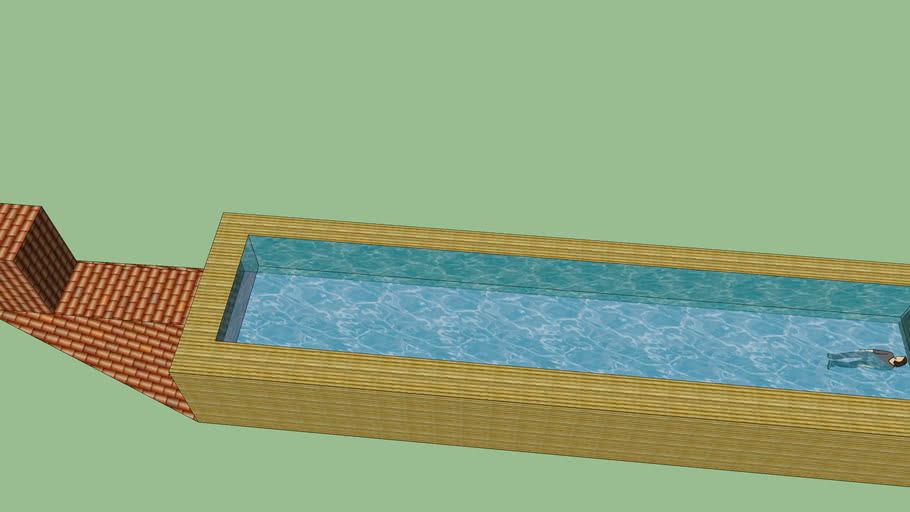 Olympic Swimming Pool WITH Person | 3D Warehouse