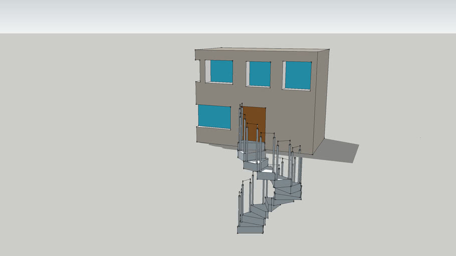 gradas en espiral | 3D Warehouse