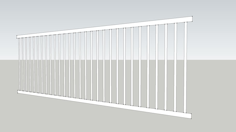 Simple Railing | 3D Warehouse