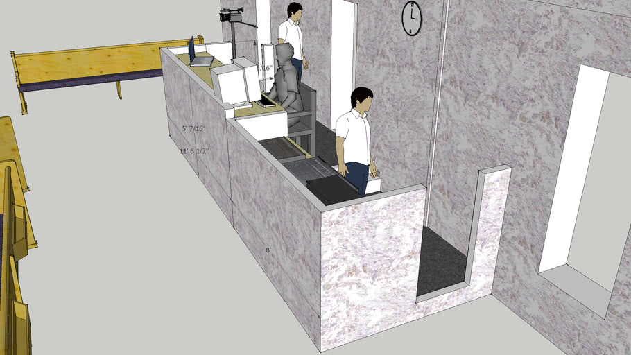 church sound booth | 3D Warehouse
