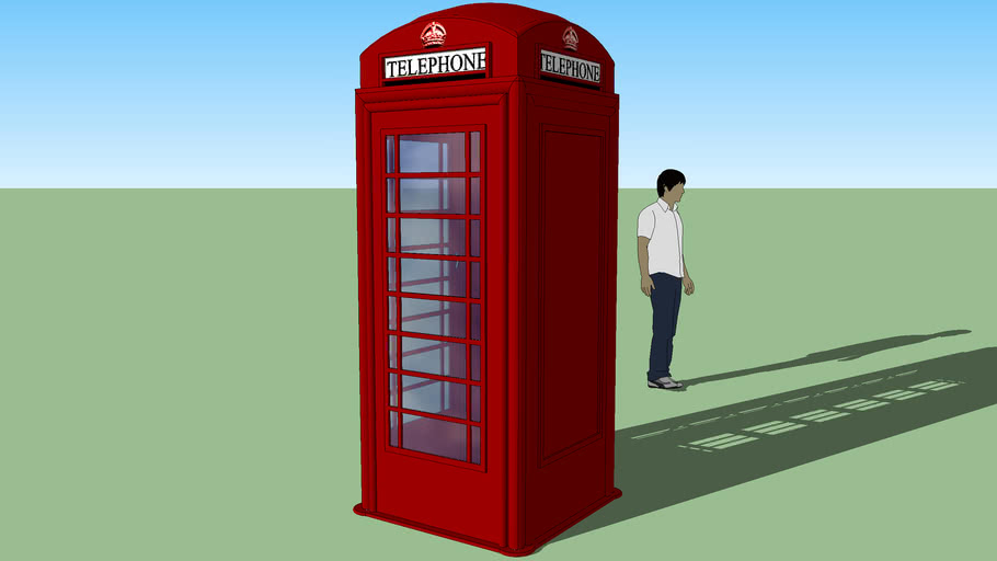 British Phone Box | 3D Warehouse