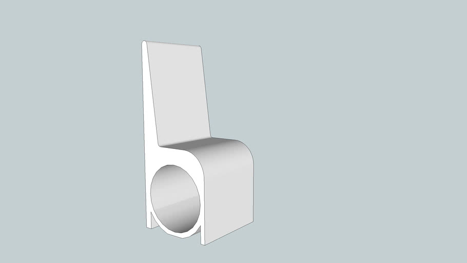 Circle Bottom Chair | 3D Warehouse