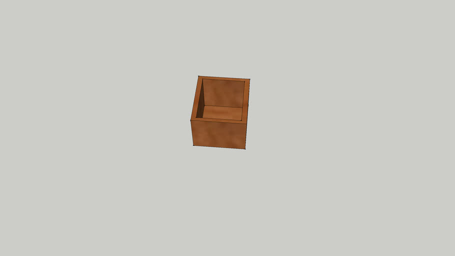 Wood box | 3D Warehouse