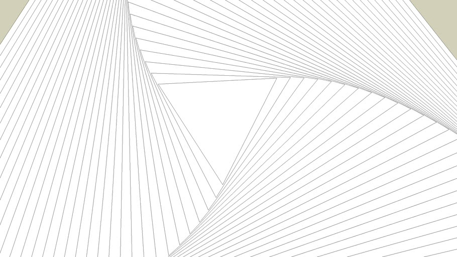 Twisted triangle | 3D Warehouse