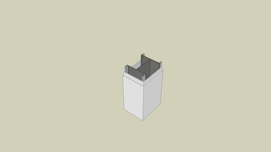 Column Fire Protection, 3 Hours, UL X513 | 3D Warehouse