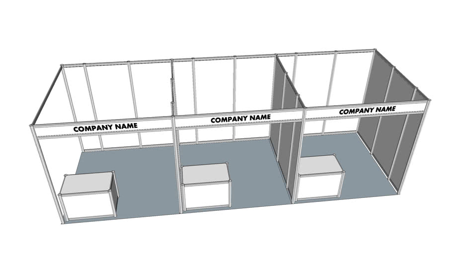 booth standart | 3D Warehouse