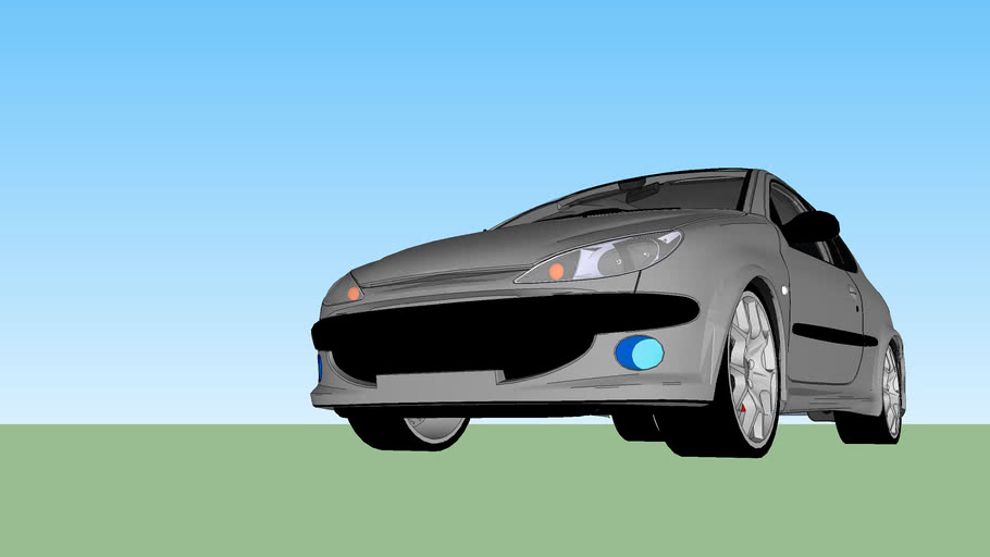 Peugeot 206 | 3D Warehouse