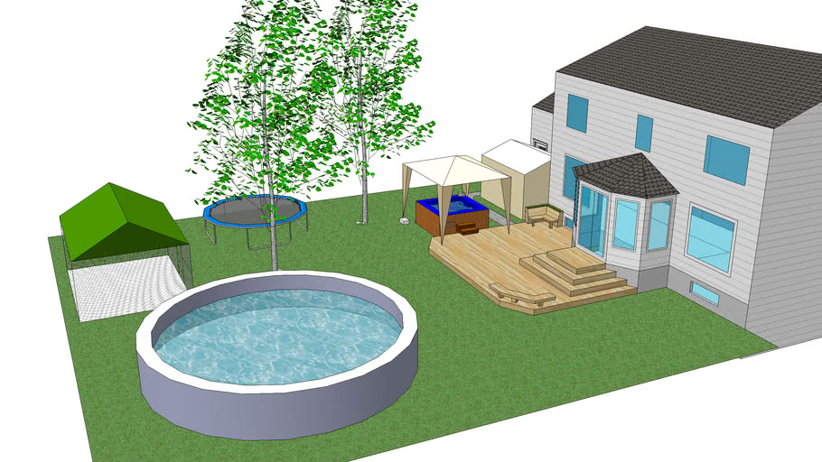 My new Backyard | 3D Warehouse