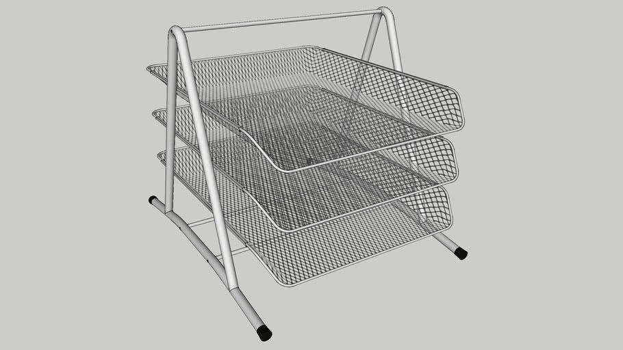 File Tray (Mesh) | 3D Warehouse
