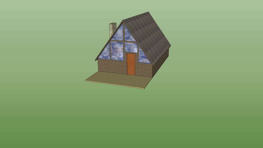 A-Frame House | 3D Warehouse