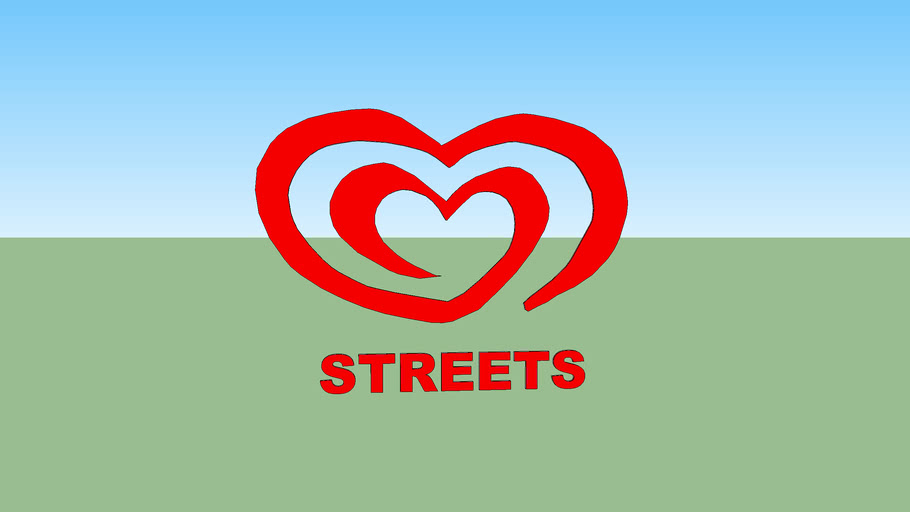 Streets Ice-cream logo | 3D Warehouse