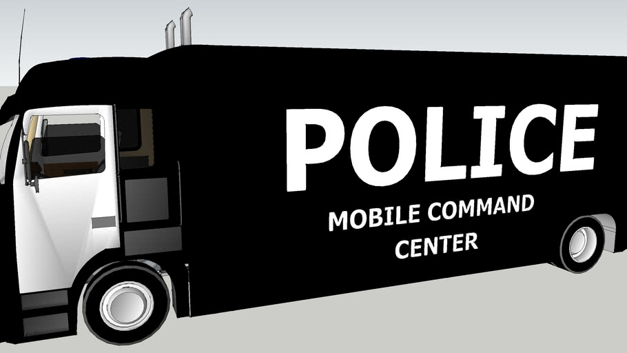 Police Mobile Command Center | 3D Warehouse