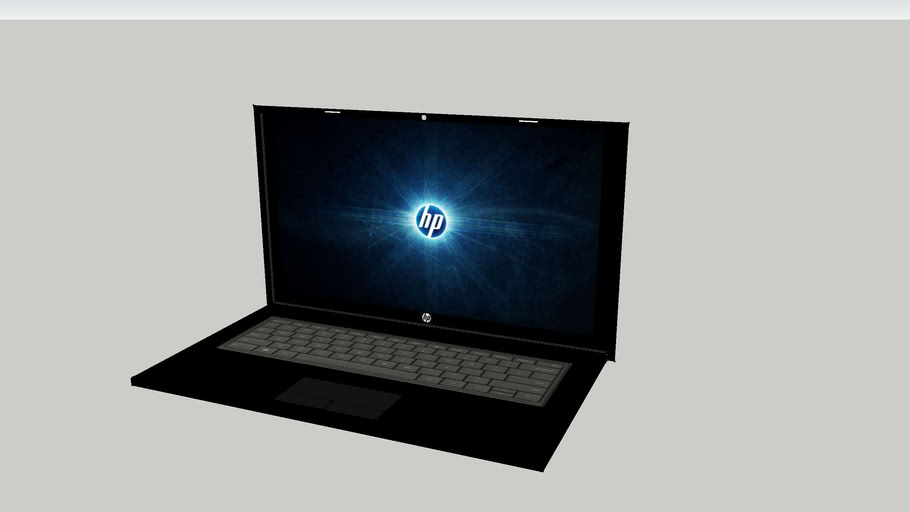 HP laptop | 3D Warehouse