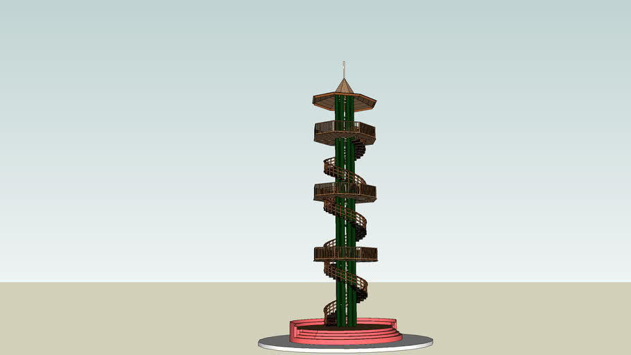 menara pandang | 3D Warehouse