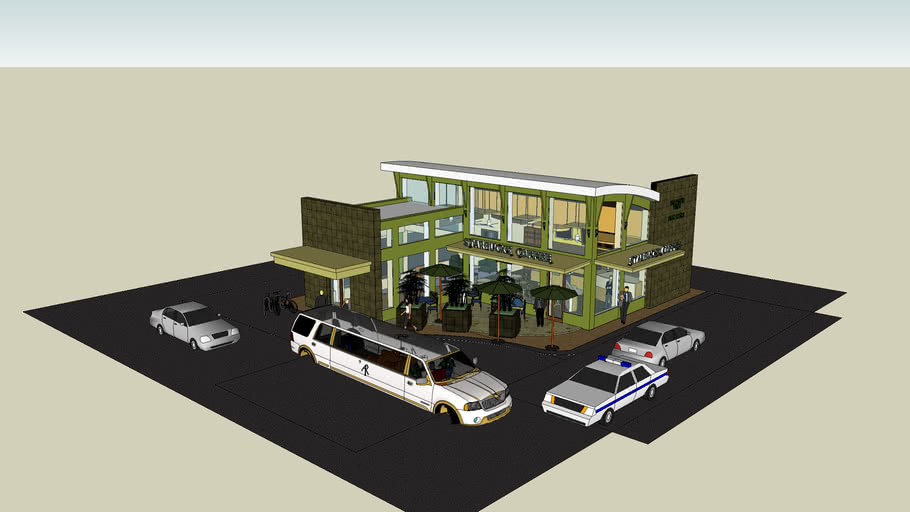 Another upgraded starbucks | 3D Warehouse