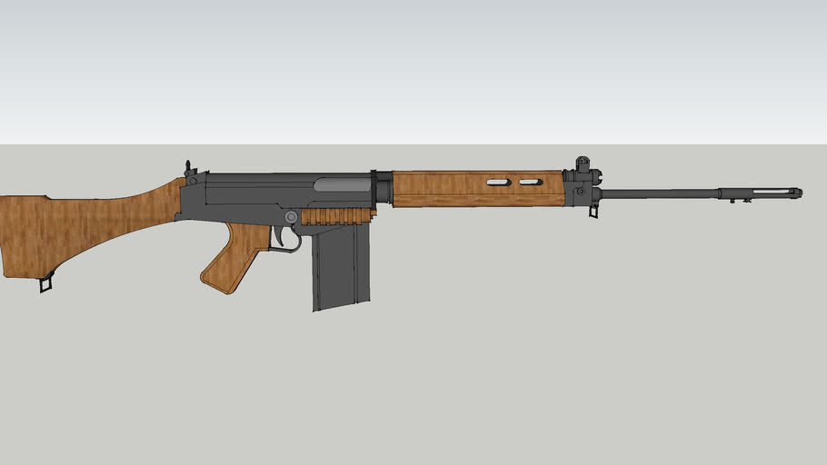 FN FAL L1A1 slr | 3D Warehouse